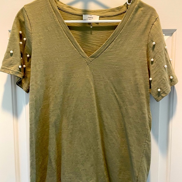 Tops | Pearl Studded Top | Poshmark